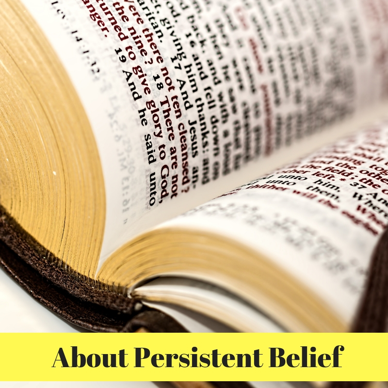 1 JOHN 2: About Persistent Belief – Dwelling In Scripture